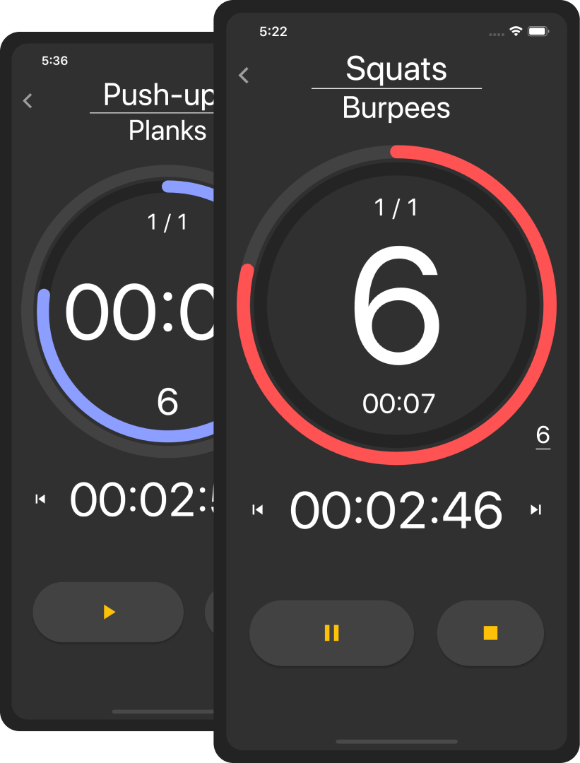 Interval Timer: Customizable Workout Timer App